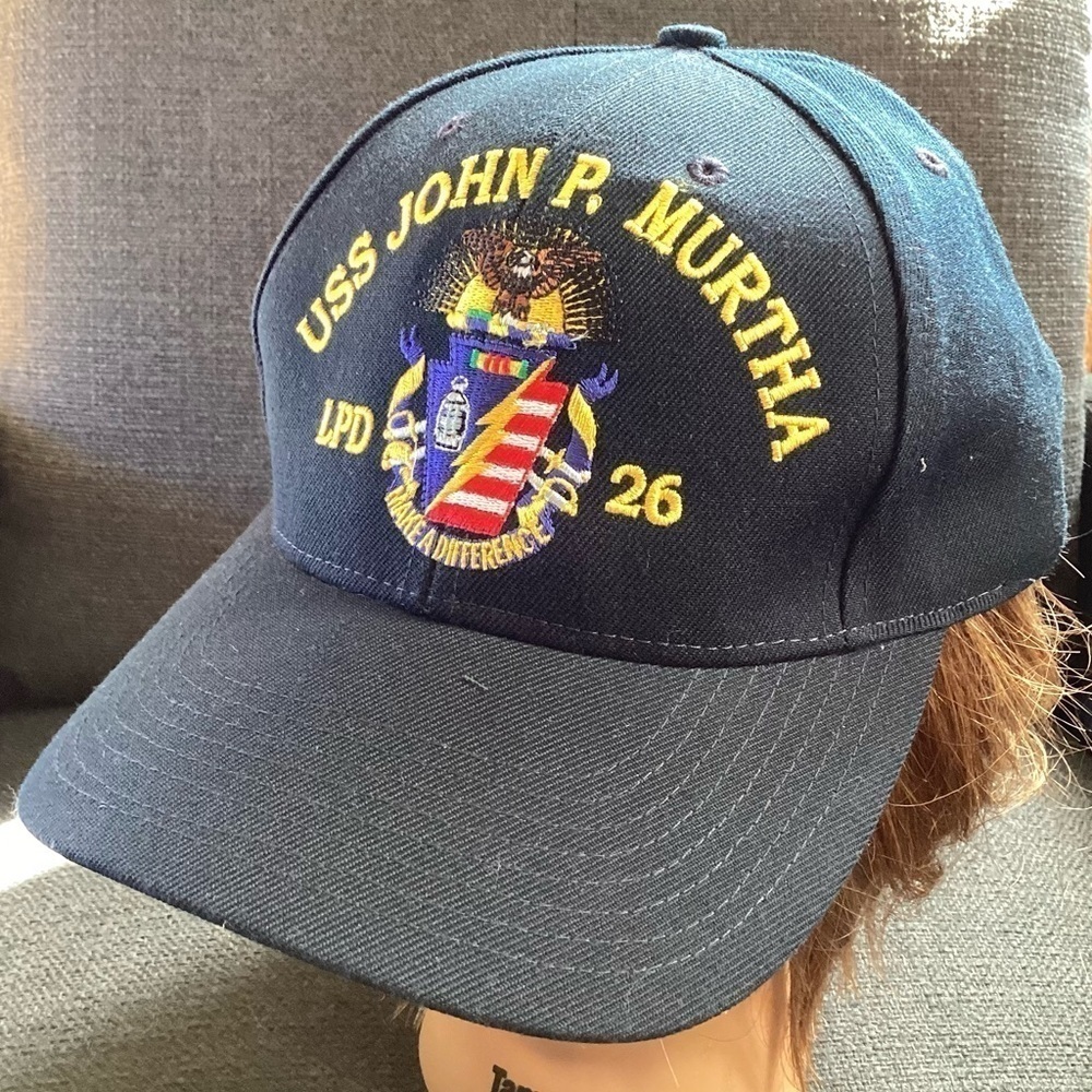 Uss JOHN P. MURTHA LPD 26 The Corps US Navy Baseball … - Gem